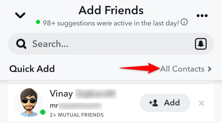 How to See Mutual Friends on Snapchat