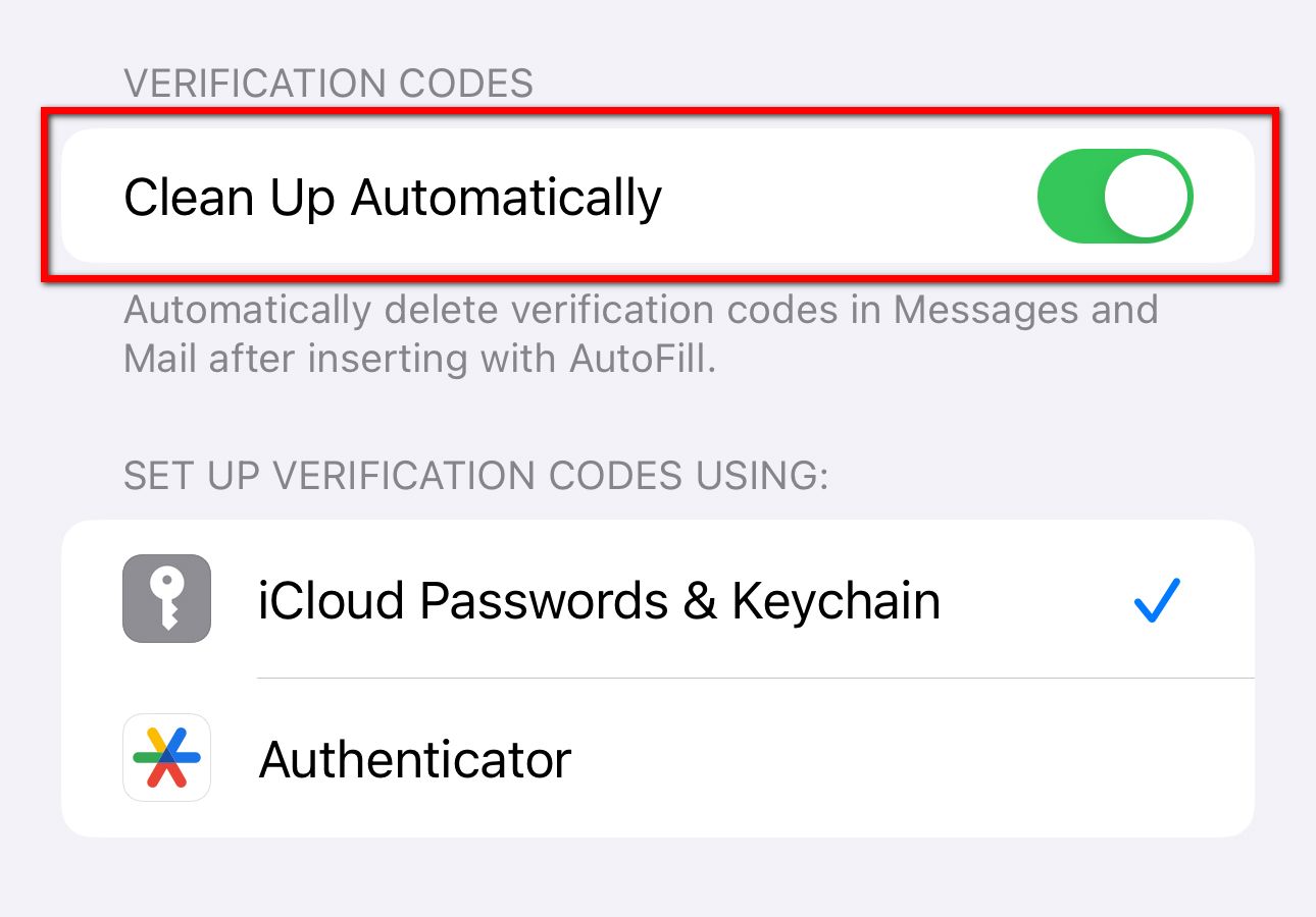 How to Automatically Delete 2FA Messages on Your iPhone and iPad