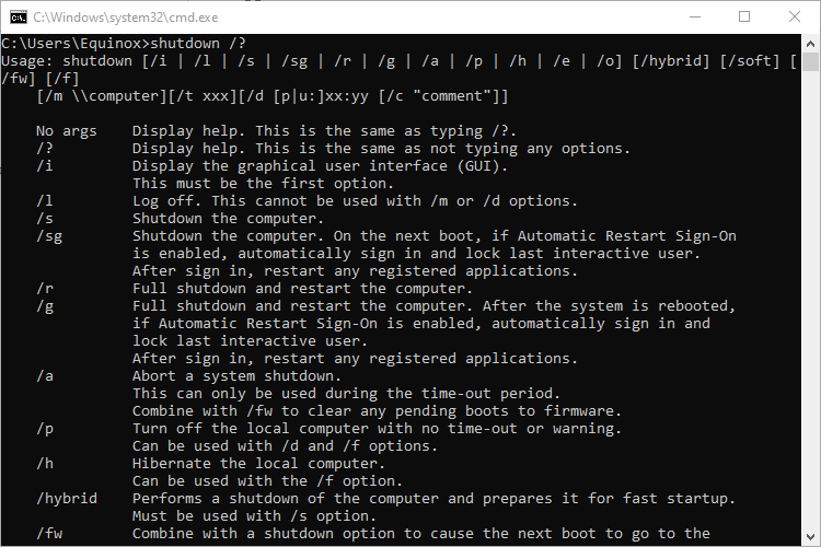 How to Shut Down Your Windows 10 PC Using Command Prompt