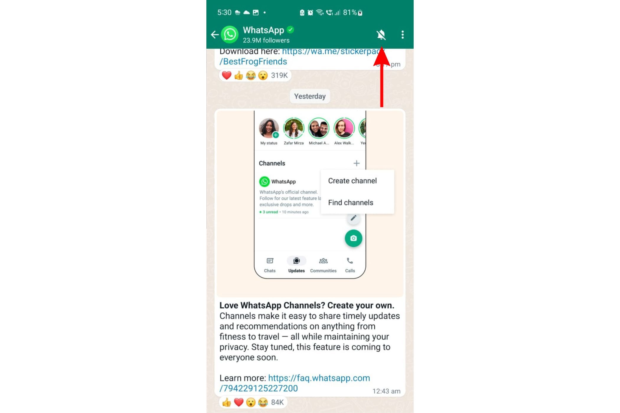 How to Follow and Create WhatsApp Channels