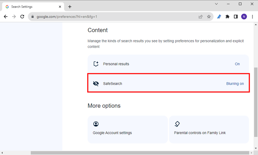 How to Turn Off SafeSearch on Google Search