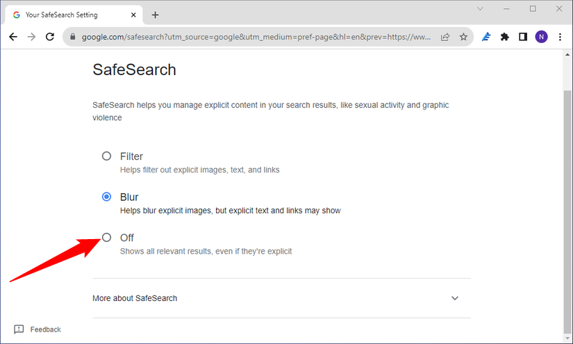 How to Turn Off SafeSearch on Google Search