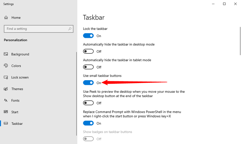 How to Customize the Taskbar in Windows 10