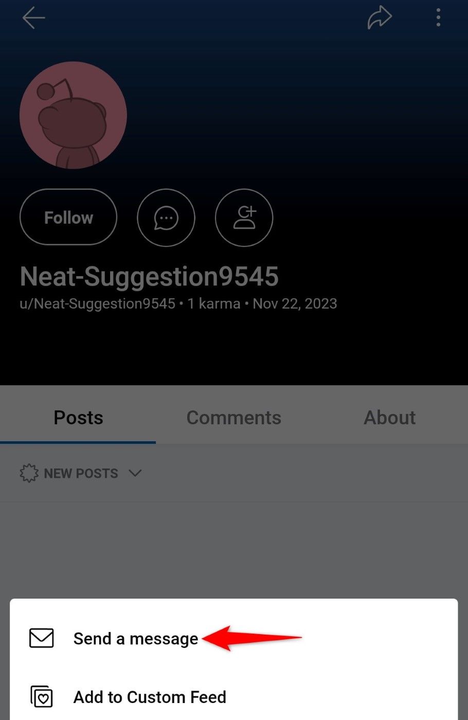 How to Send a Message via Chat or Messages on Reddit