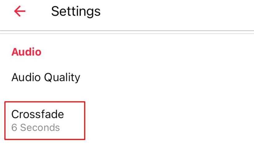 How to Enable Crossfade Between Songs in Apple Music