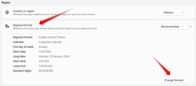 How to Change the Date and Time Format in Windows 11