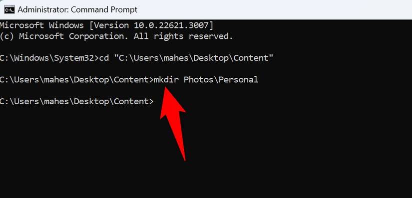 How to Create Folders and Files From Windows Command Prompt