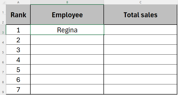 How to Use the RANK Function in Excel