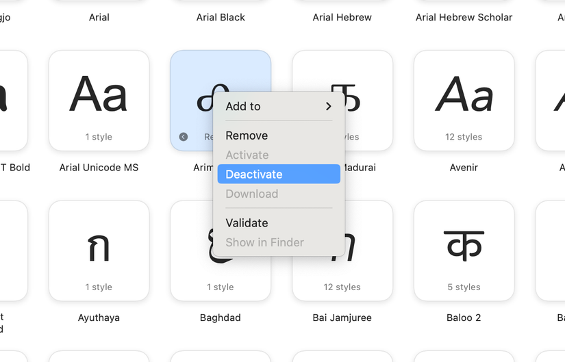 How to Install and Manage Your Fonts on Mac