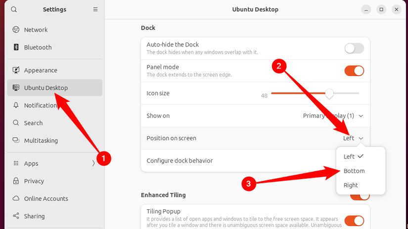 How to Move Ubuntu’s Launcher Bar to the Bottom or Right