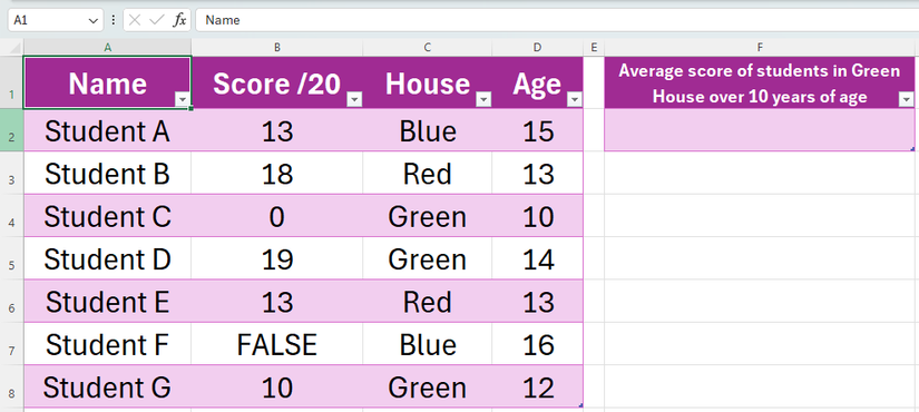 How to Calculate Average in Microsoft Excel