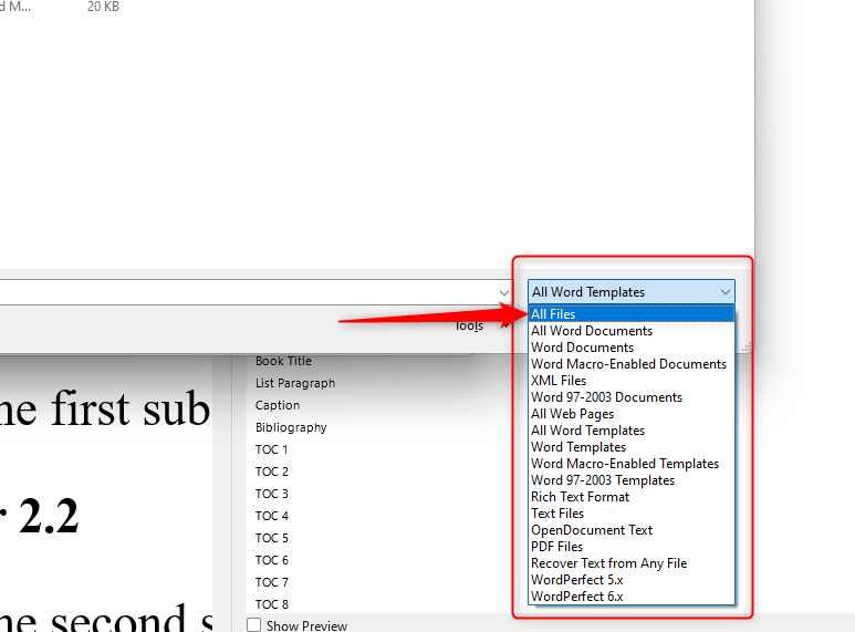How to Copy Styles Between Word Documents
