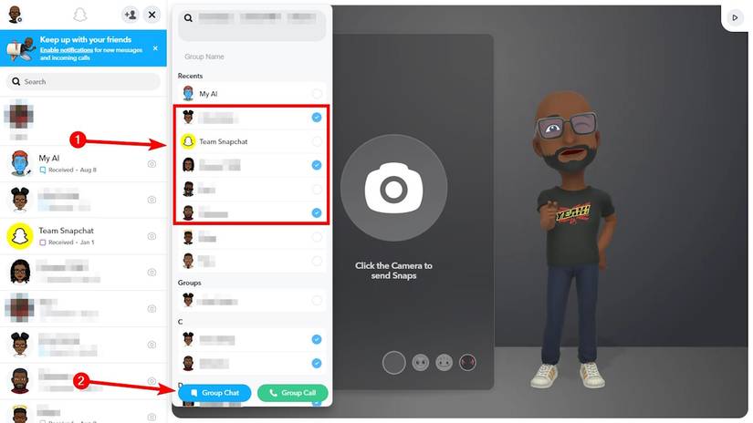 Using Snapchat on the Web Shines for Chatting and Keeping Your Streak