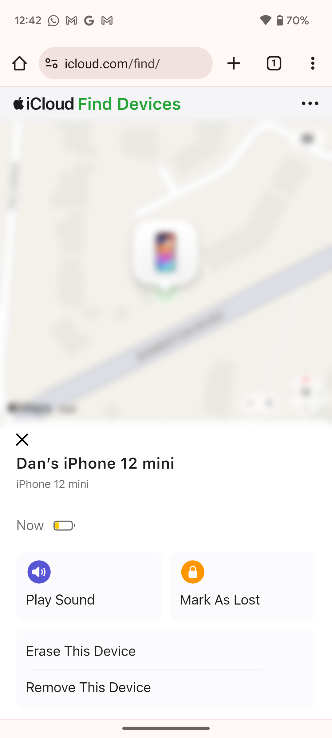 Find my iphone android store