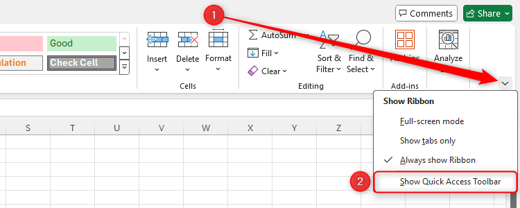 6 Quick Access Toolbar Must-Haves in Microsoft Excel