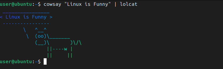 Make Your Linux Terminal Text Full of Rainbows With This One Command