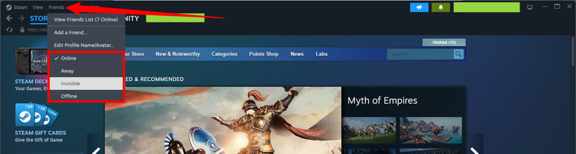 How to Hide the Games You're Playing on Steam