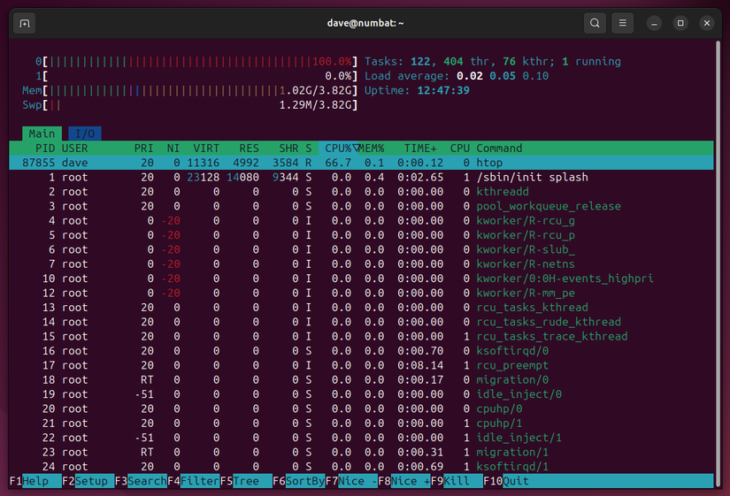 How to Use the htop Command on Linux