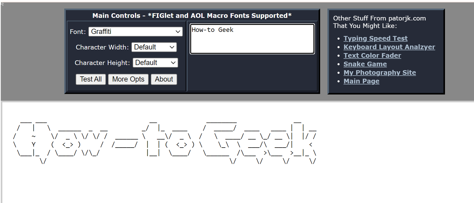 How to Make Beautiful ASCII Art With These Cool Tools