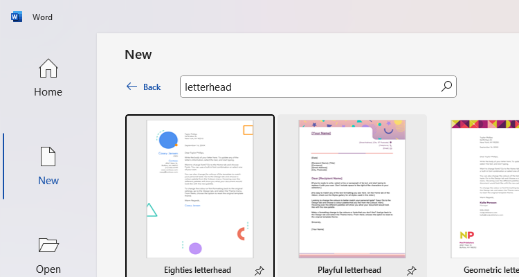 How to Create Your Own Letterhead in Microsoft Word