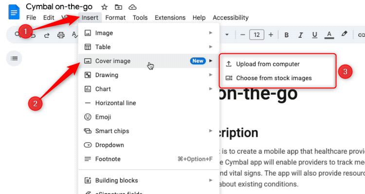 Your Google Doc Can Now Have a Stylish Cover