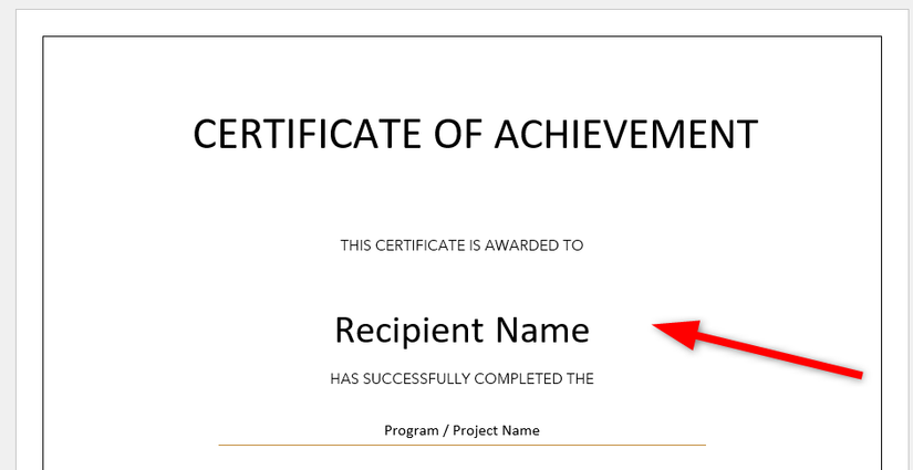 I Build Great Looking Certificates in Microsoft Word, and So Can You