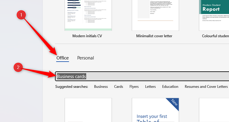 How to Design Business Cards Using Microsoft Word