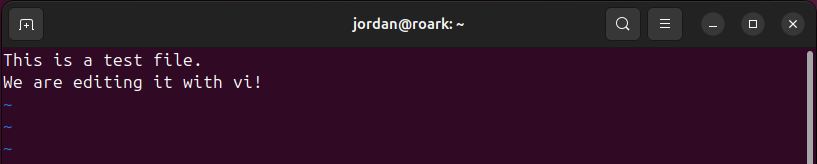 A Beginner's Guide to Editing Text Files With Vi