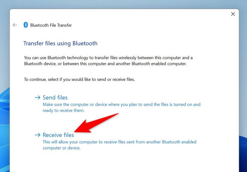 How to Share Files Over Bluetooth on Windows 11