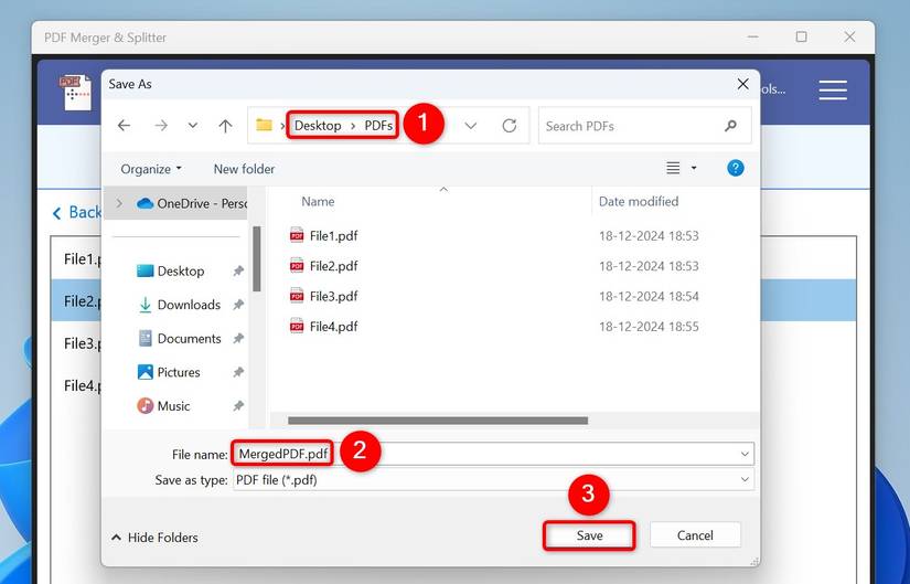 How to Combine PDF Files on Windows 11