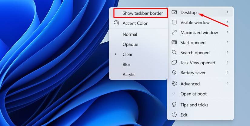 How to Make Your Windows 11 Taskbar Transparent