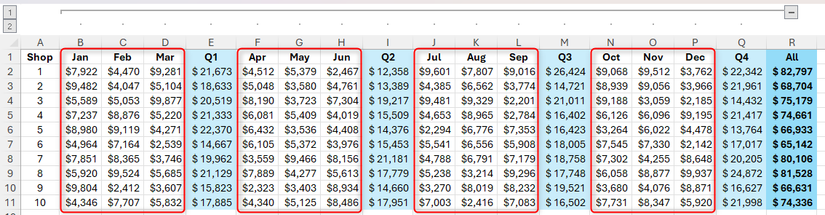 Don’t Hide and Unhide Columns in Excel—Use Groups Instead