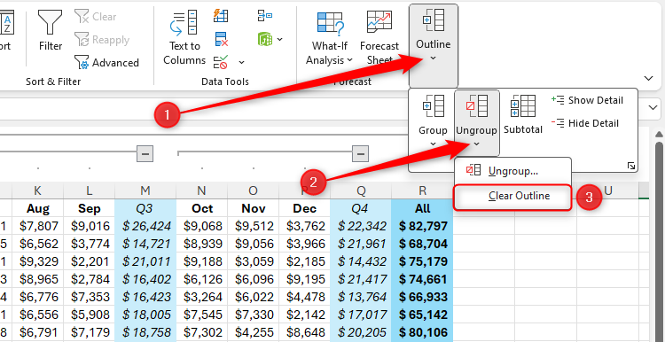 Don’t Hide and Unhide Columns in Excel—Use Groups Instead