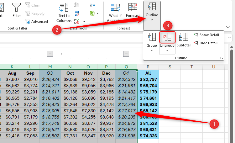 Don’t Hide and Unhide Columns in Excel—Use Groups Instead
