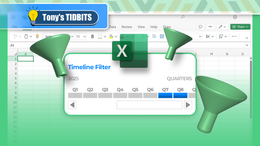 How To Create A Timeline Filter In Excel
