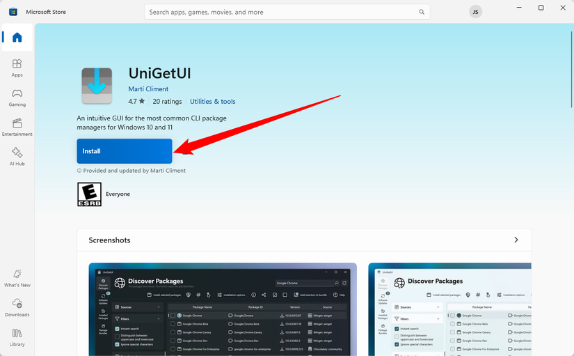 How to Add a User Interface to Windows' Winget Utility