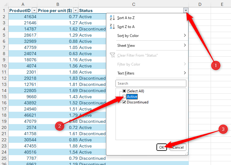 How To Delete Rows From A Filtered Range Without Crashing Excel