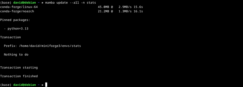 How to Set Up a Development Environment With Mamba