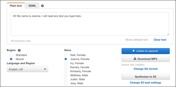 Give Your App Machine Learning Powered Text-To-Speech with AWS Polly