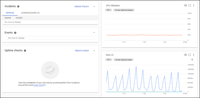 How To Monitor The Health Of Your Google Cloud Platform Instances