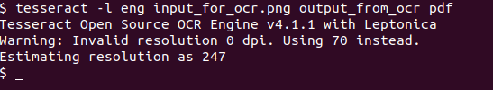 How To Convert Images To Text On The Linux Command Line With OCR