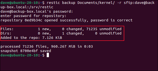 How To Use The Restic Backup Program On Linux