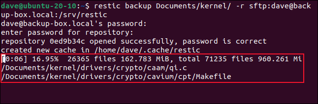 How To Use The Restic Backup Program On Linux