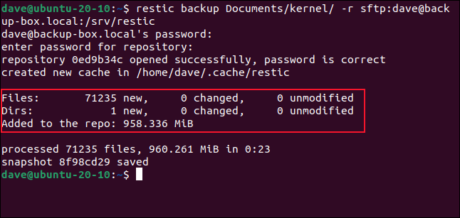 How to Use the restic Backup Program on Linux