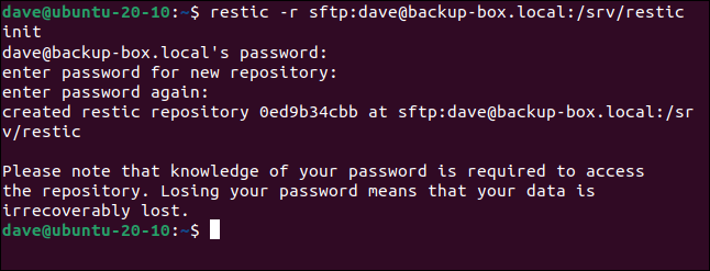How To Use The Restic Backup Program On Linux