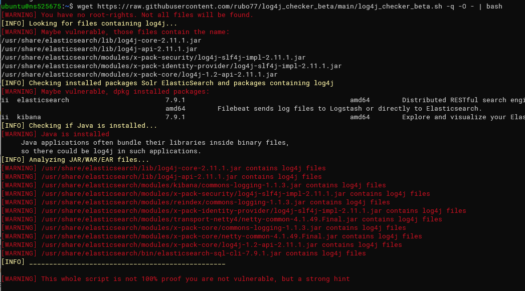How To Check If Your Server Is Vulnerable To The Log4j Java Exploit Log4shell 