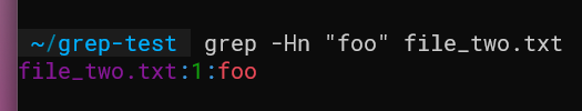 How To Use Grep To Display Filenames And Line Numbers Before Matching Lines